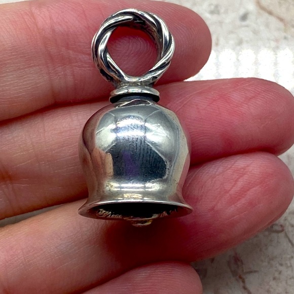 Bart Pass | Jewelry | Vintage Bart Pass Sterling Silver Bell Pendant ...